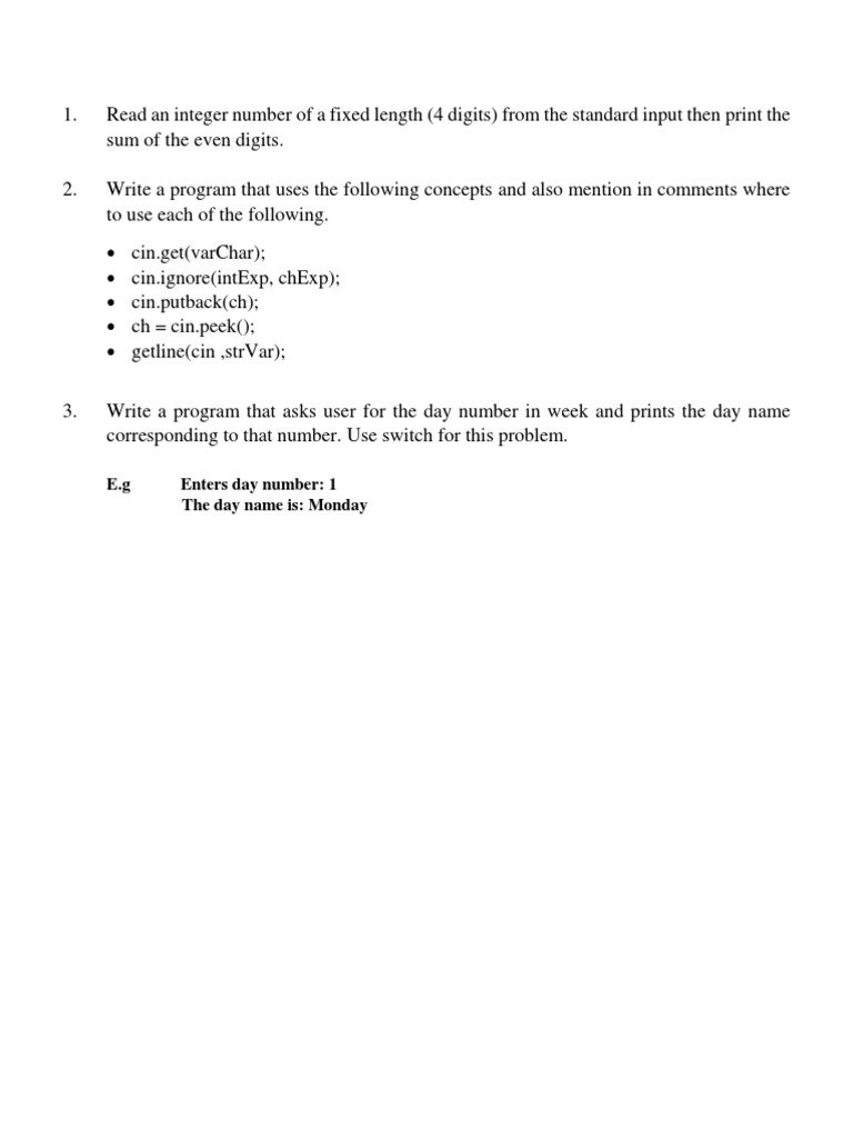 Lab Task 01 C Pdf Computers