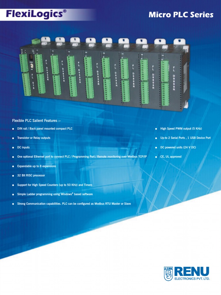 Flex i Logics | Programmable Logic Controller | Input/Output
