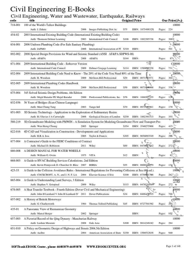 Civil Engineering References | PDF | Geotechnical Engineering ...