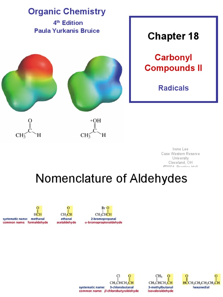 Carbonyl Compounds and Reactivity | PDF | Aldehyde | Ketone