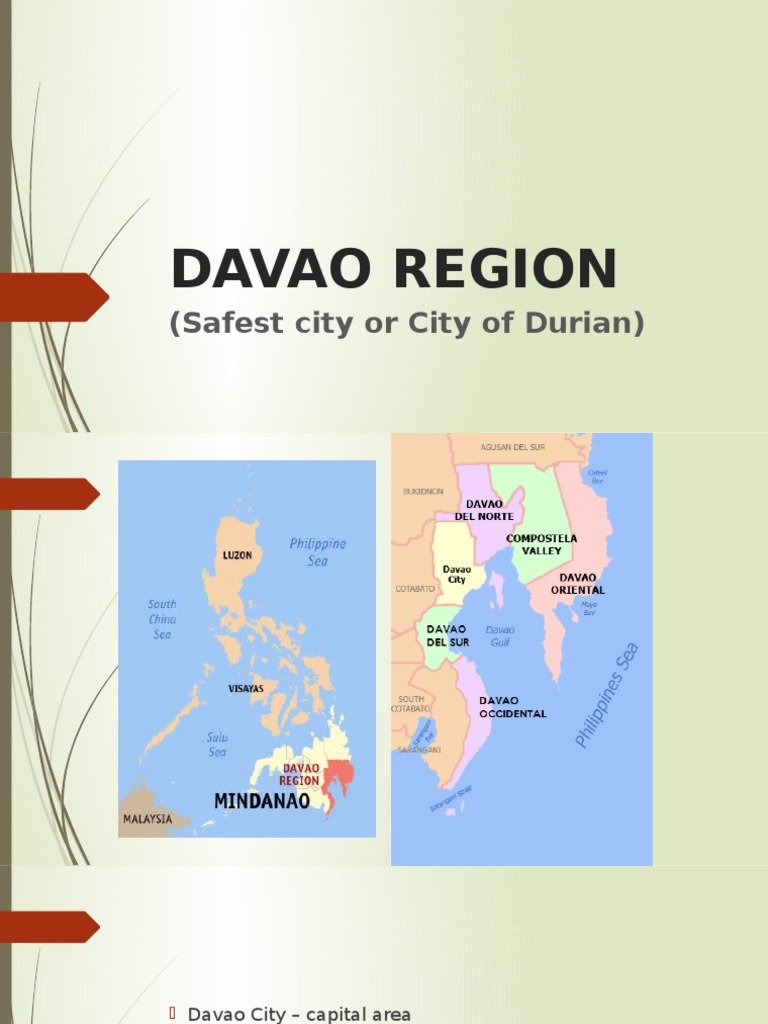 Davao Region | PDF | Agriculture | Religion And Belief