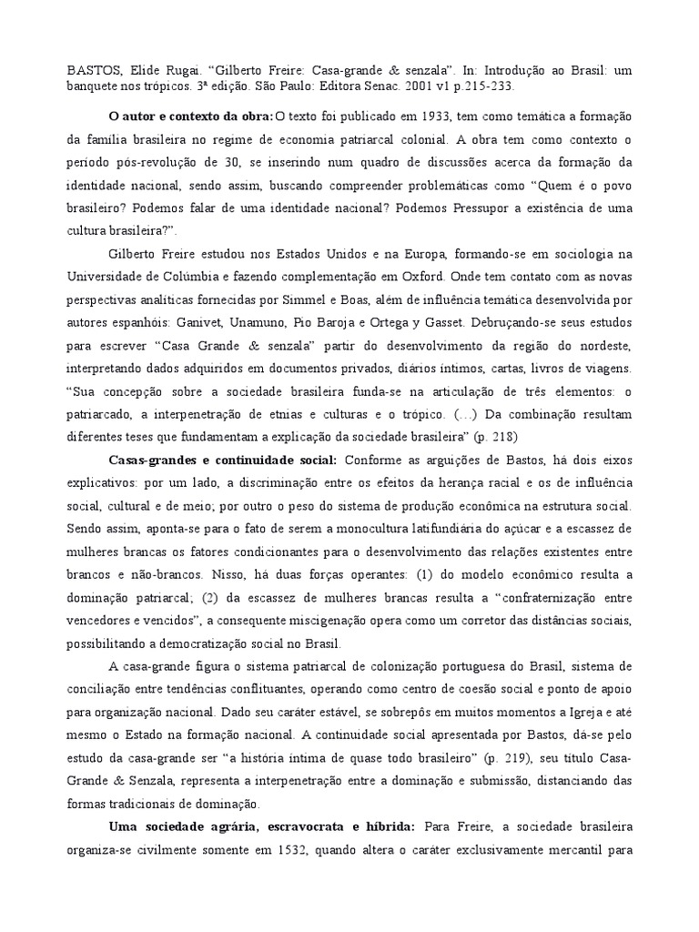 Lucas Cameron Zanoni Moreira | PDF | Escravidão | Racismo