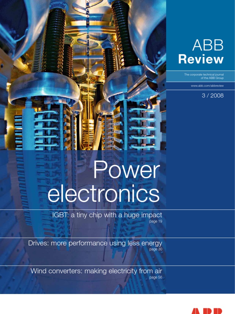 ABB Review 3 - 2008 | PDF | High Voltage Direct Current | Power Electronics
