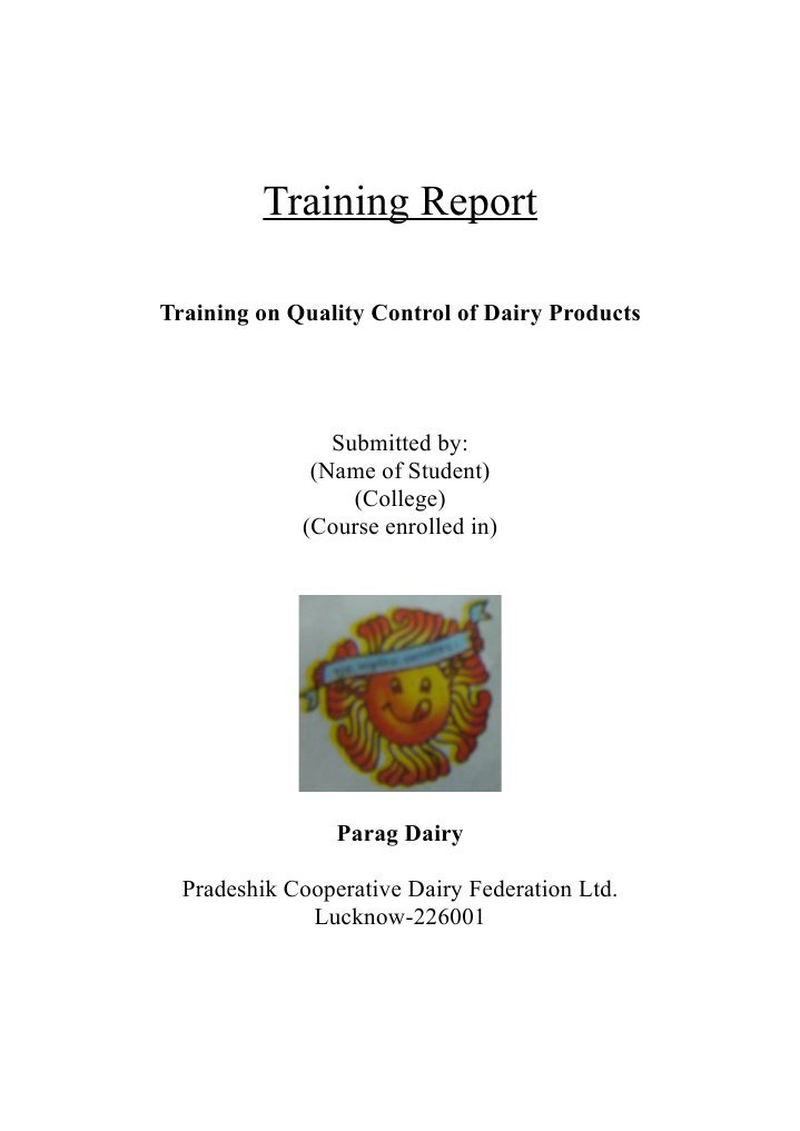Parag Dairy Training | PDF | Ph | Milk