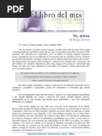 Evaluacion de Lectura de Yo Simio Con Pauta de Correccion | PDF | Narrativa