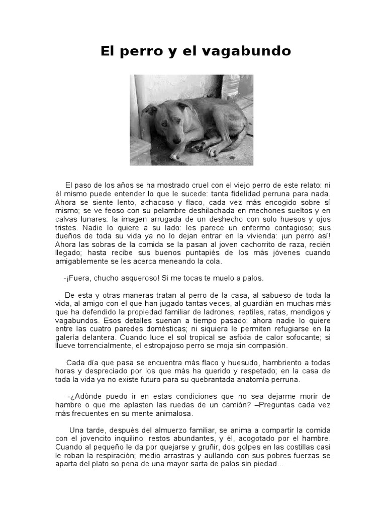El Perro y El Vagabundo 14jun | PDF