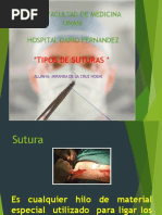 Guía de Sutura Colchonero Horizontal | PDF | Cirugía | Especialidades ...