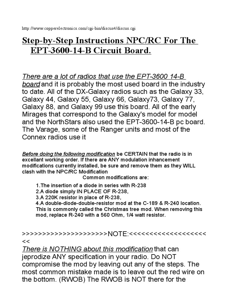 NPC RC Mods Pico Positivo | Download Free PDF | Soldering | Printed ...