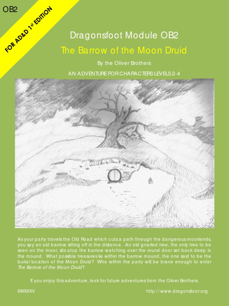 The Barrow of The Moon Druid | PDF | Nature
