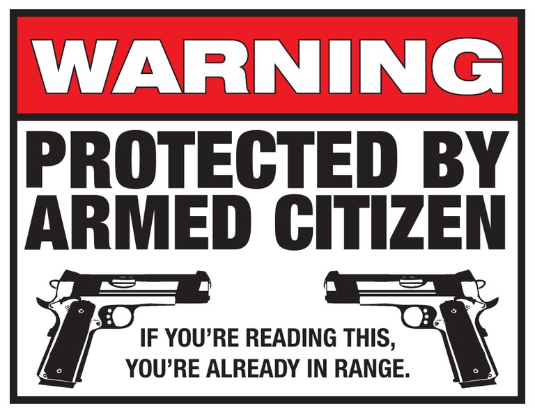 Warning Armed Citizen | PDF