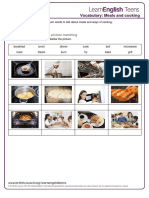 Ways of Cooking Crossword | PDF