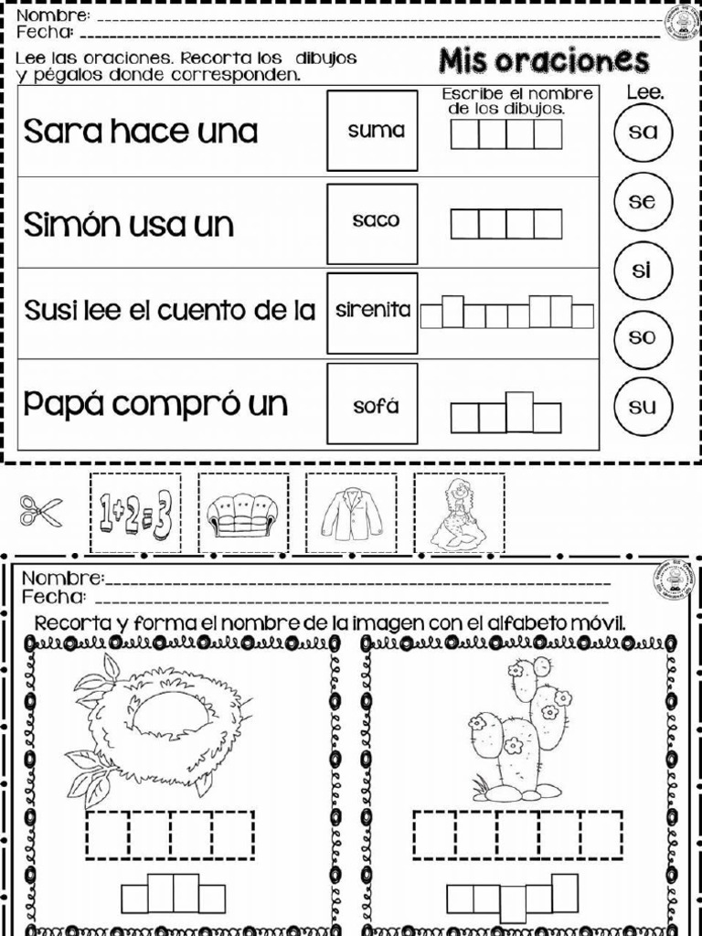 Oraciones Alfabeto | PDF