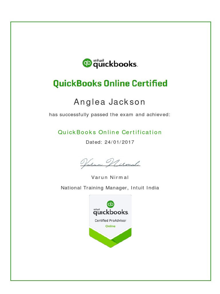 Quickbooks | PDF