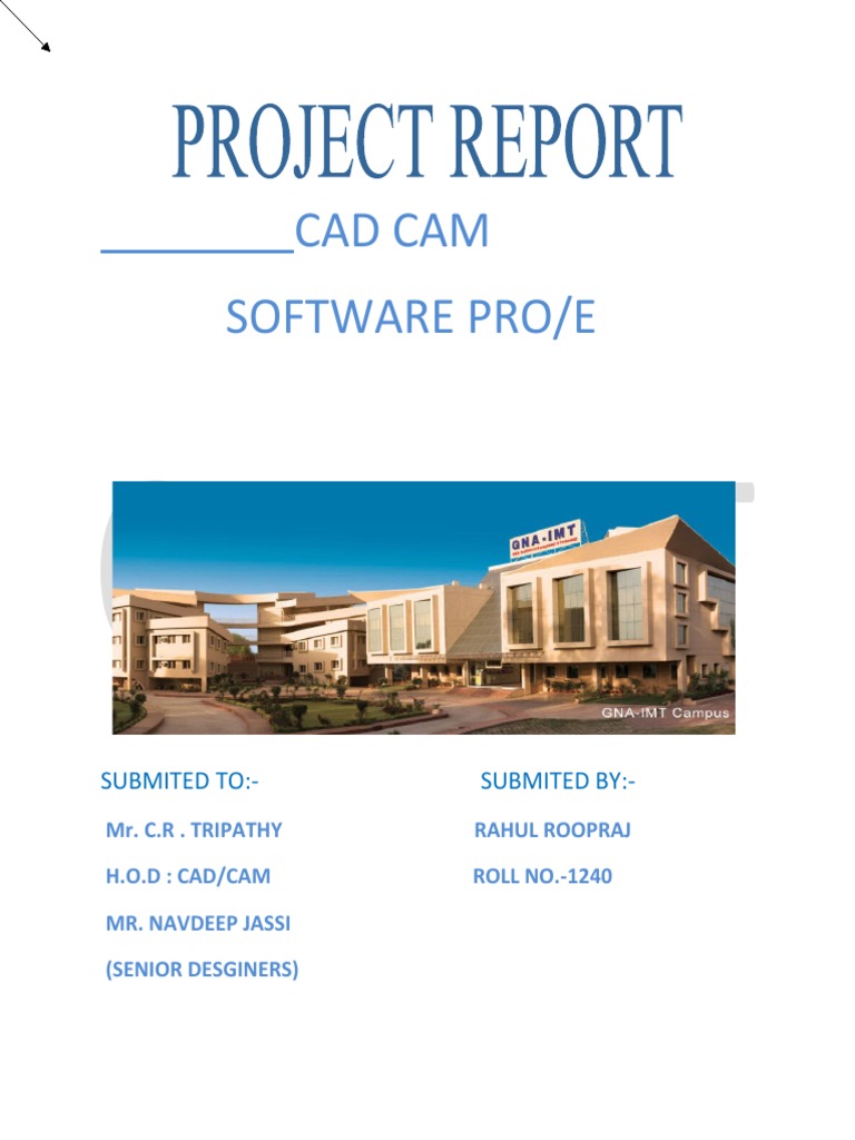 Training Report On CAD NX | PDF | Input/Output | Computer Network