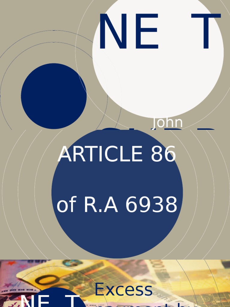 Allocation and Distribution of Net Surplus | PDF