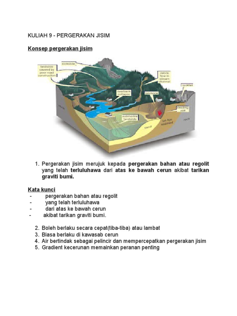 KULIAH 9 Pergerakan Jisim | PDF