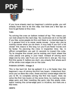 2x2 OLL & PBL Algorithms Guide | PDF