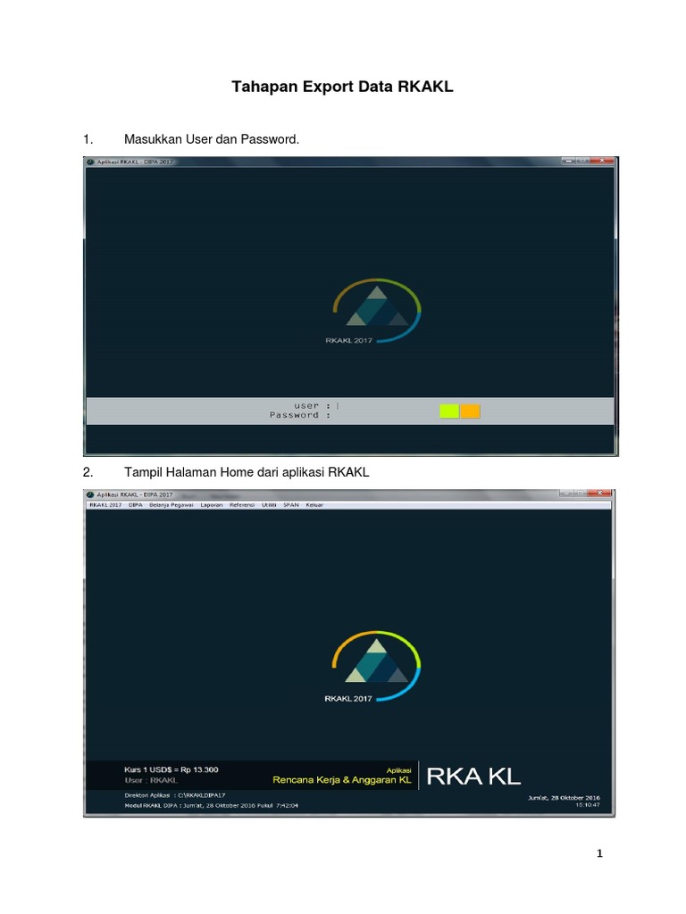 File RKAKL Dan Ubah File Excel | PDF