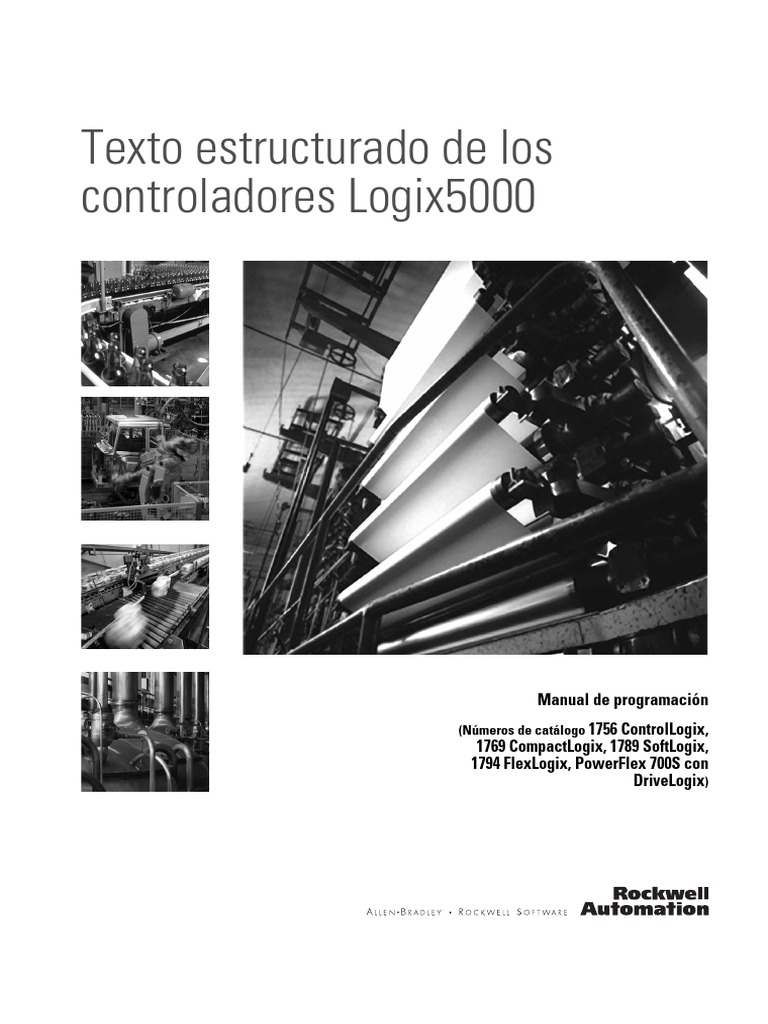Texto Estructurado de Loscontroladores Logix5000 PDF | PDF | Lenguaje ...