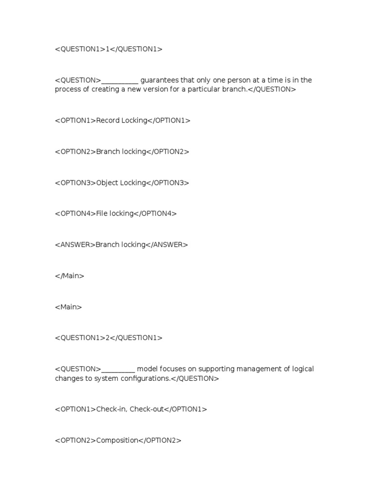 Quality 101 | PDF | Version Control | Information Technology Management
