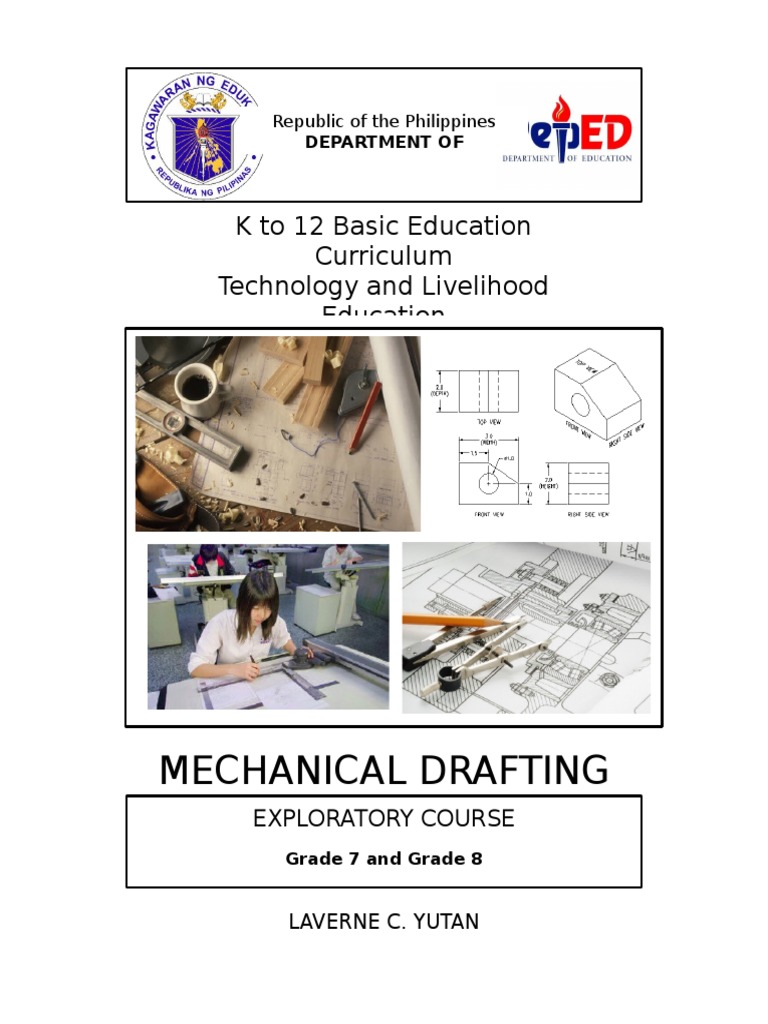 An Introduction to Mechanical Drafting: A Guide to Exploratory Courses ...