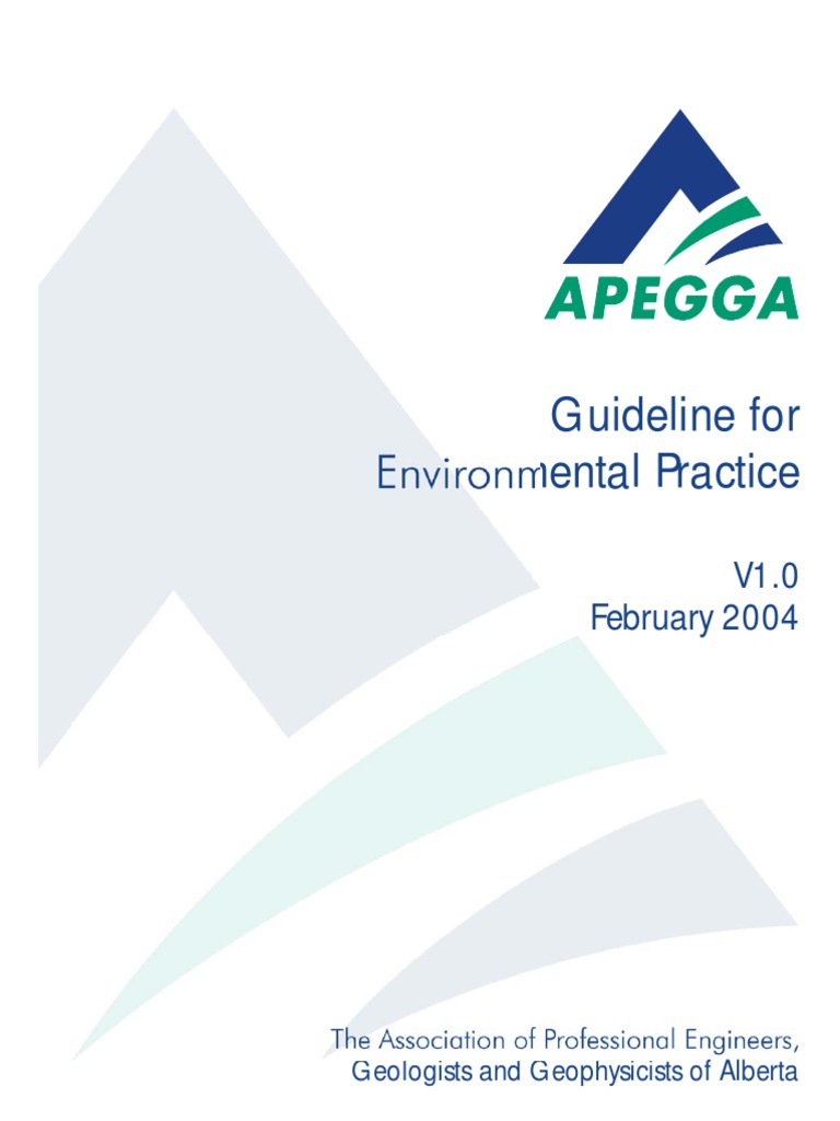 Guide to Responsible Environmental Practice for Engineers and ...