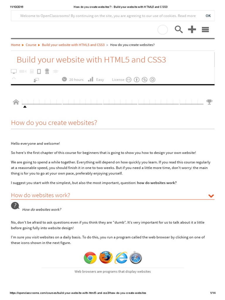 How Do You Create Websites - Build Your Website With HTML5 and CSS3 ...