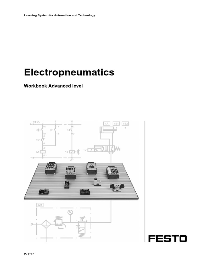 Festo Electro Pneumatic TextBook Advance Level PDF | PDF | Electrical ...