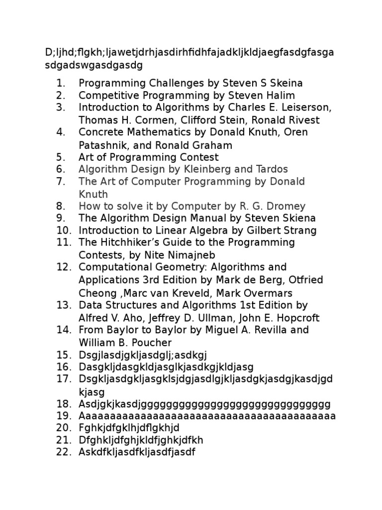 Algorithm Design by Kleinberg and Tardos The Art of Computer ...