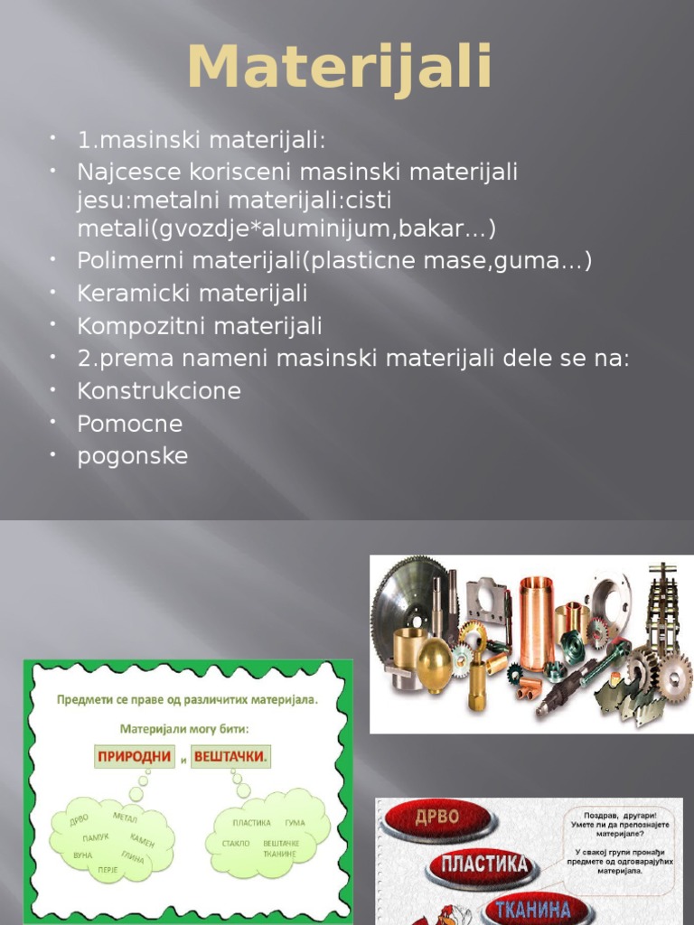 Materijali 003 | PDF