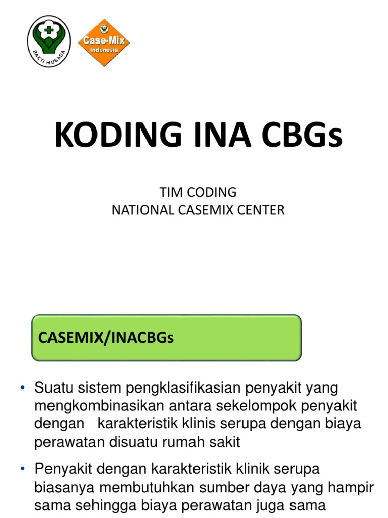 Koding Ina CBG PDF | PDF