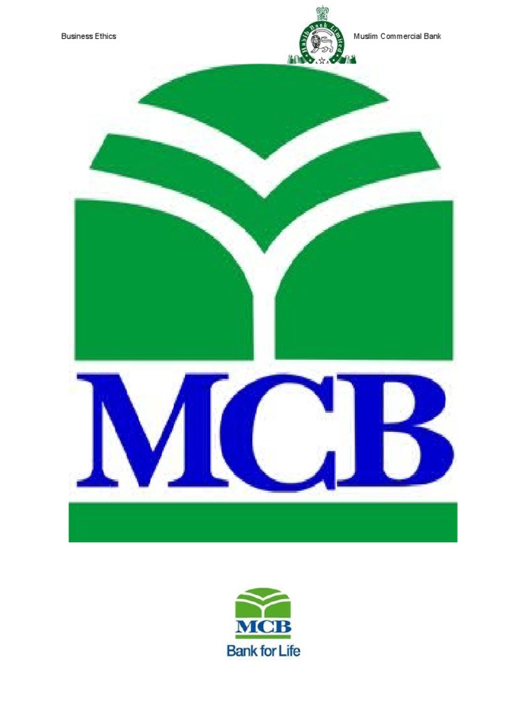 Business Ethics Muslim Commercial Bank | PDF | Social Institutions ...
