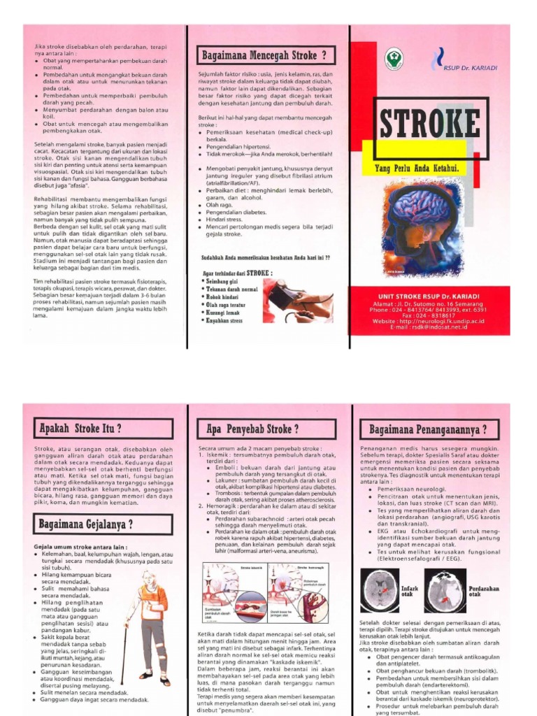 Brosur Stroke | PDF