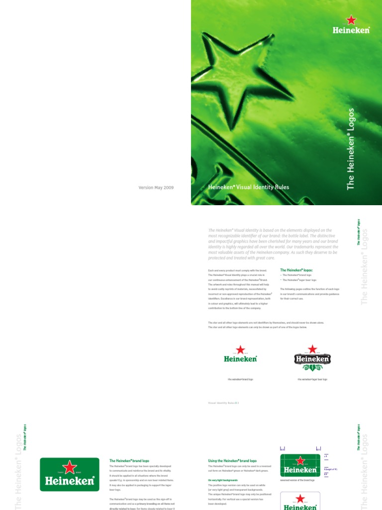Heineken Label Template