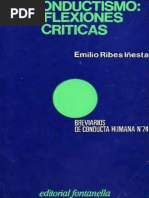Biografia de Emilio Ribes Iñesta | PDF | Psicología de la personalidad ...