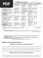 Rubric For Recycled Materials Project | PDF