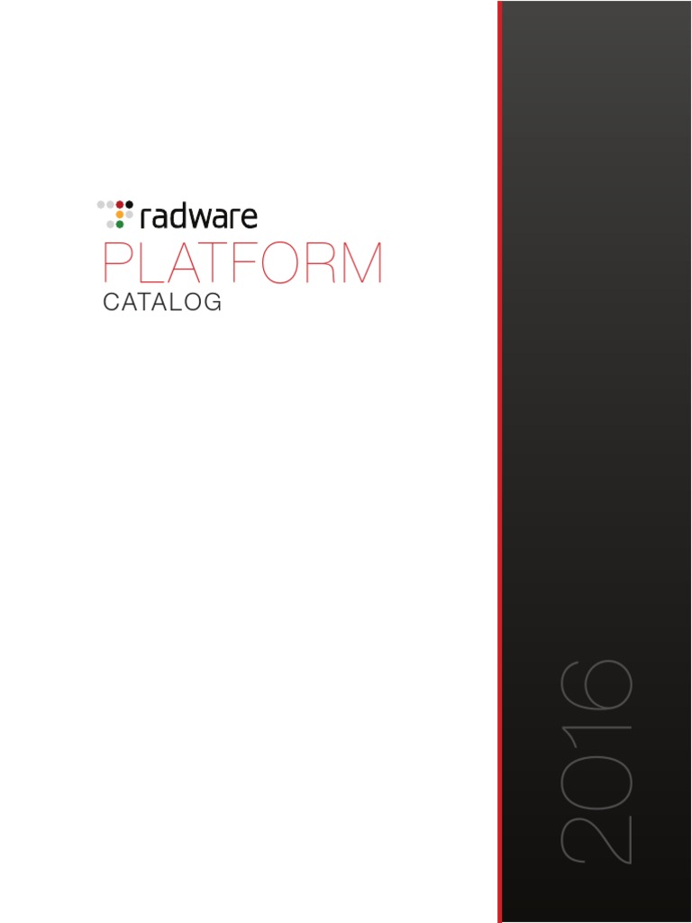 Alteon Hardware Catalog - Specification Sheets for Alteon 4408, 5224 ...
