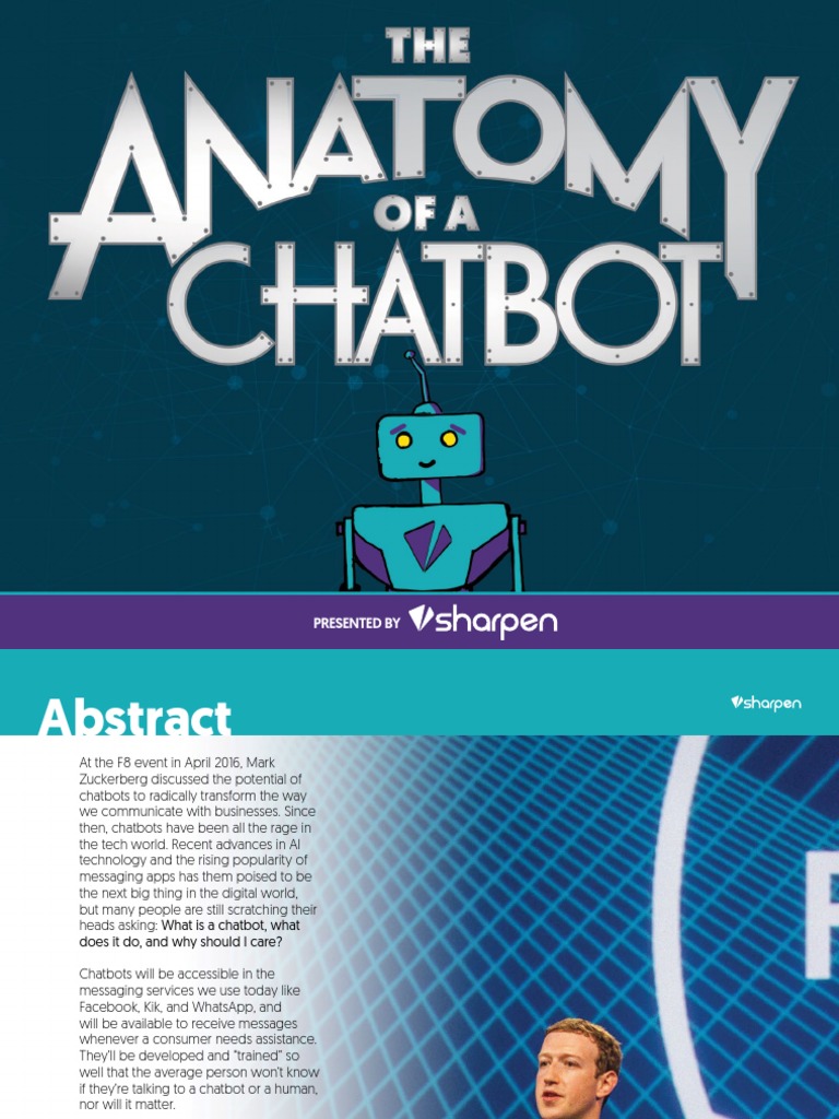 The Anatomy of A Chatbot | PDF | Facebook | Cyberspace