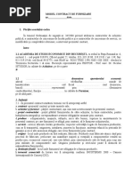 ACT ADITIONAL Contract Prestari Servicii Model | PDF