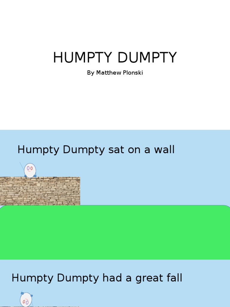 Humpty Dumpty | PDF
