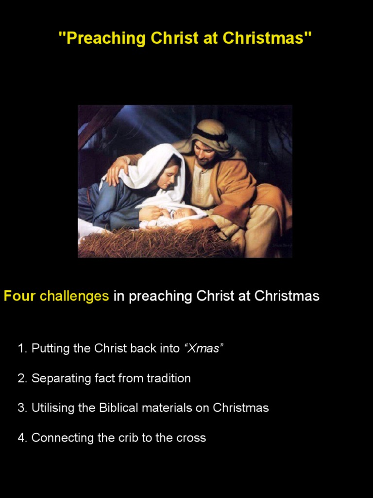 Christmas Sermon Outline and Topics | PDF | Nativity Of Jesus | Gospel ...