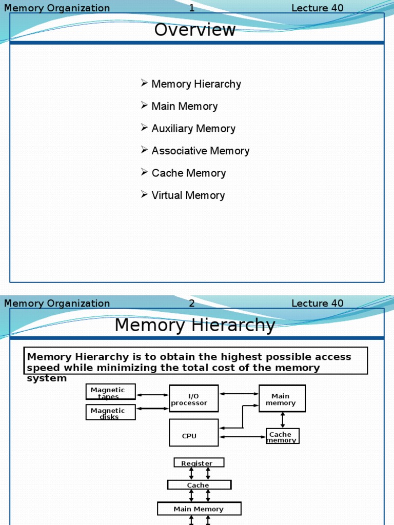 Chapter 12 | PDF | Cpu Cache | Random Access Memory