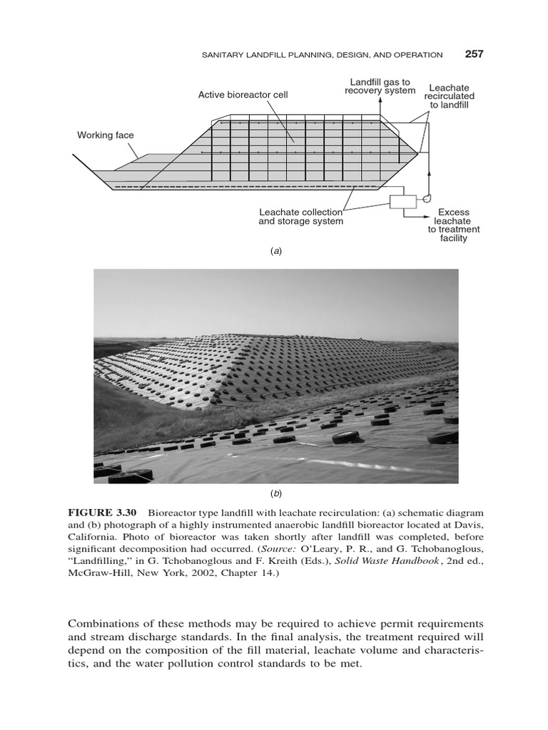 Bioreactor Landfill Design and Operation | PDF