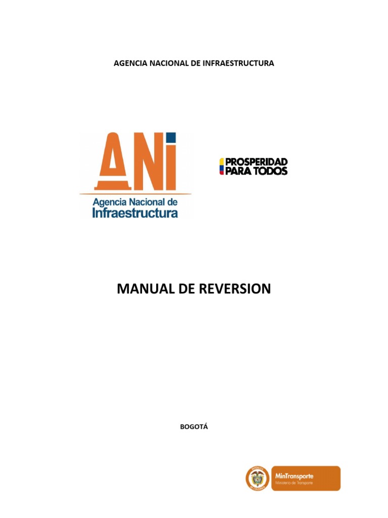 Gcsp-m-001 Manual de Reversiones v1 | PDF | Aeropuerto | Transporte