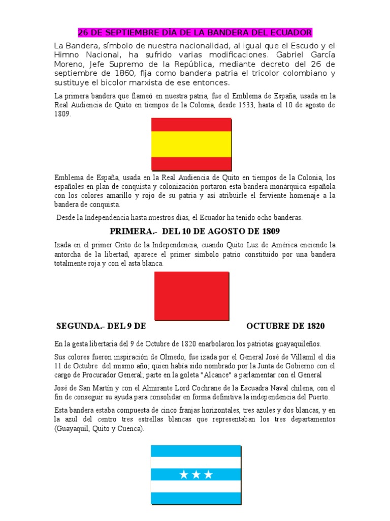Historia De La Bandera Del Ecuador Histoia De La Bandera Del Ecuador ... Historia De La Bandera Del Ecuador Histoia De La Bandera Del Ecuador ...