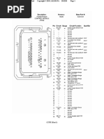 Body Control Module Pinouts | PDF | Switch | Electrical Connector