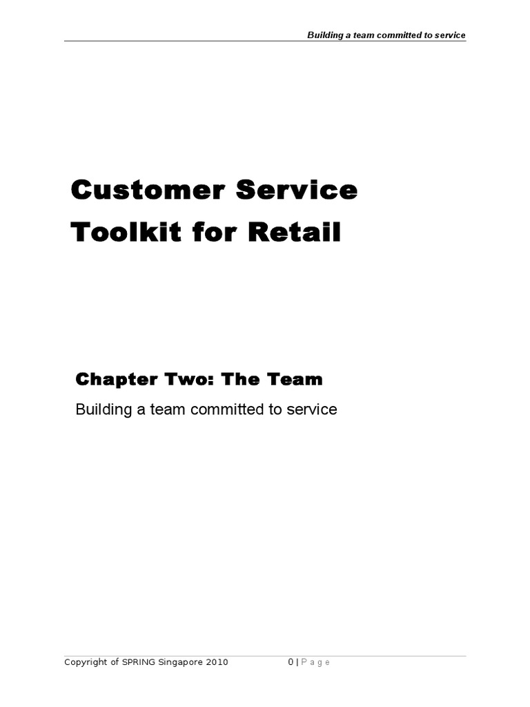 Chapter 2-The Team - Retail | PDF | Competence (Human Resources ...