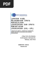 Panduan Manual Penyusunan Formulir UKL UPL Dan Matriks UKL UPL V2.1.1 | PDF