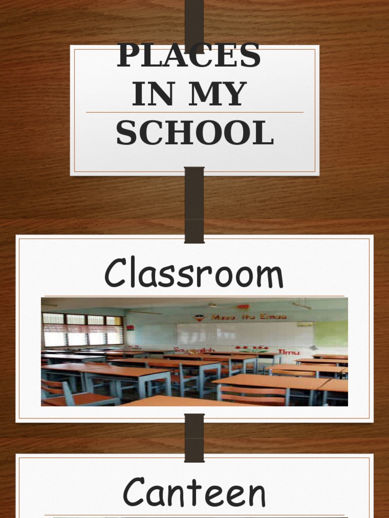 Places in My School | PDF