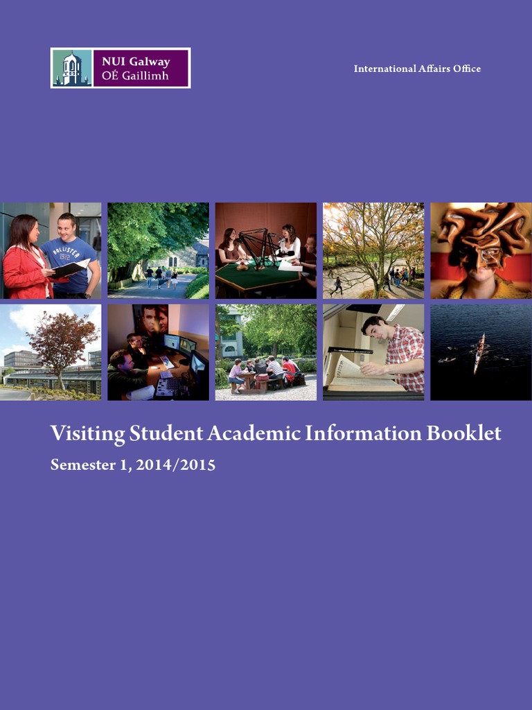 Galway Study Abroad Handbook | PDF | Course Credit | Essays